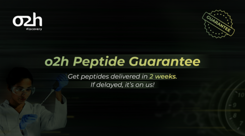 Introducing the o2h Peptide Guarantee: Get peptide delivered in 2 weeks ...